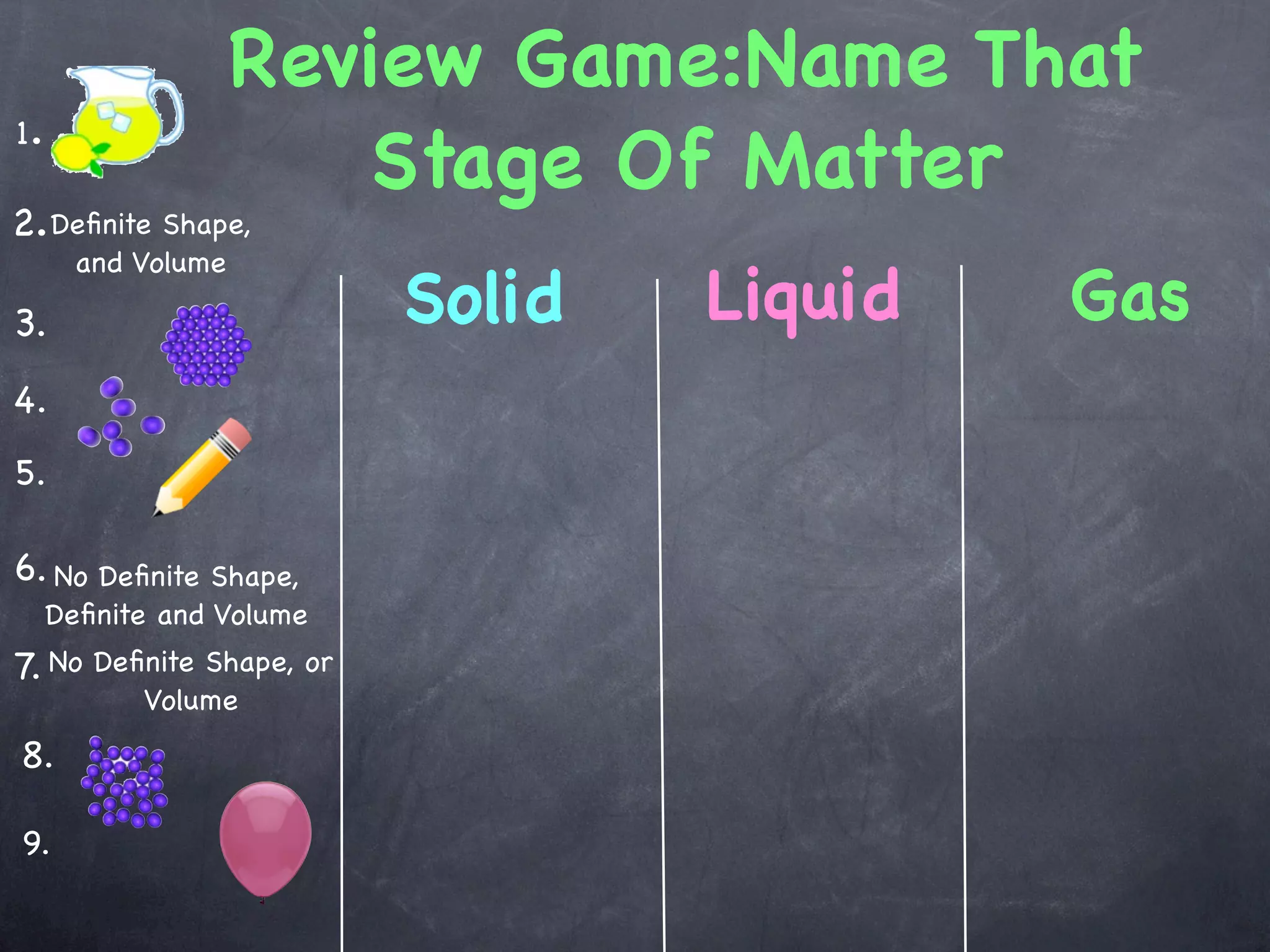 What is matter? slide show | KEY