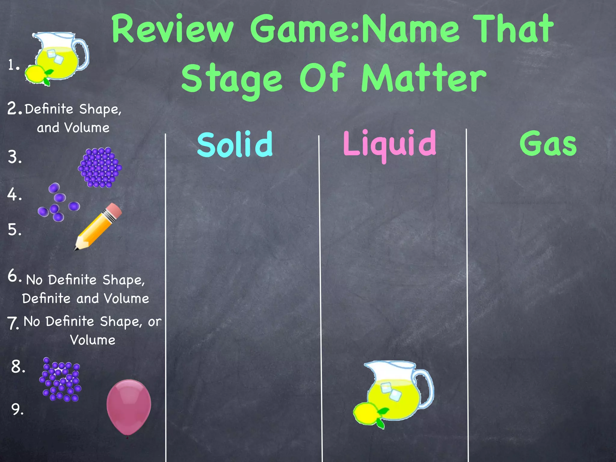 What is matter? slide show | KEY