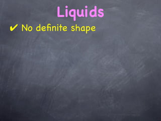 What is matter? slide show | KEY