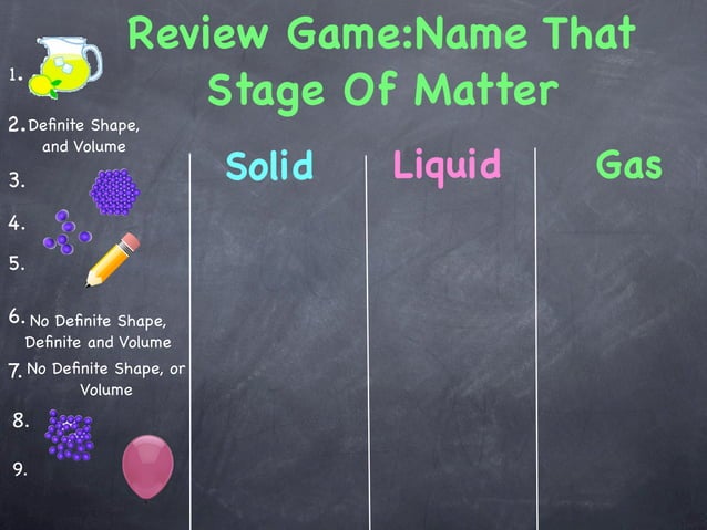 What is matter? slide show | KEY