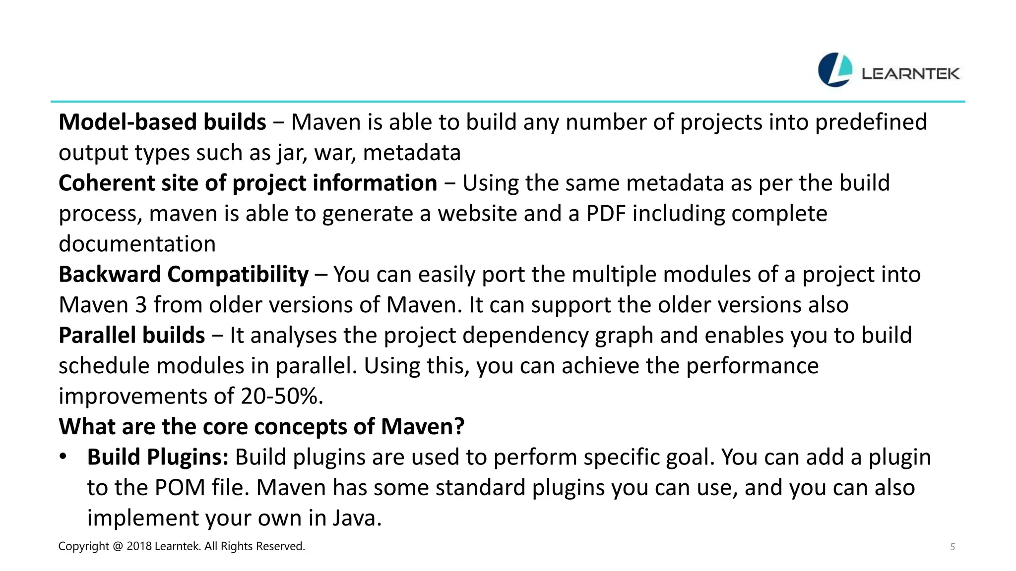 What is maven | PPTX | Programming Languages | Computing