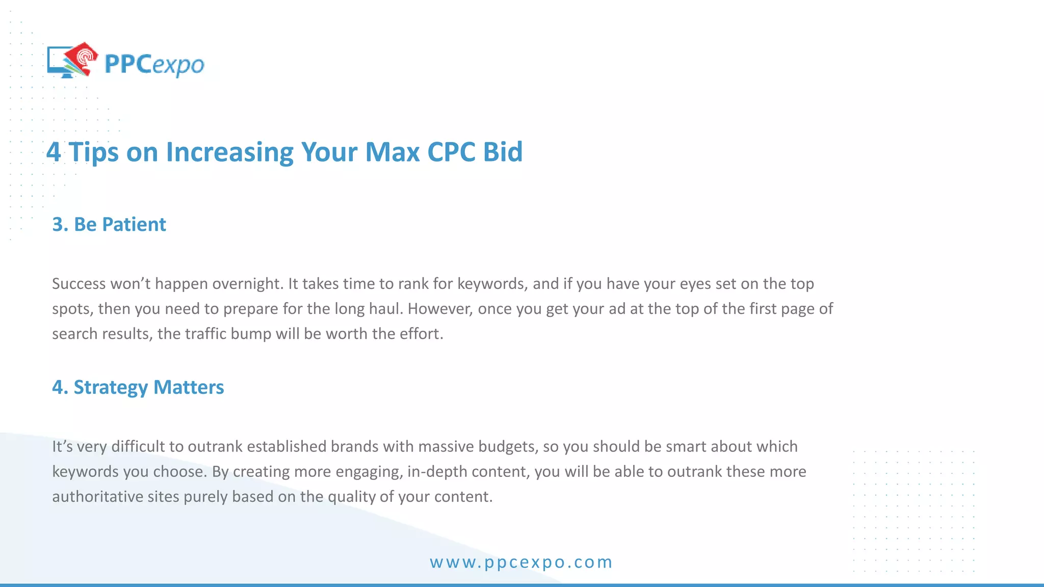 What is max Cost-Per-Click (CPC) | PPT