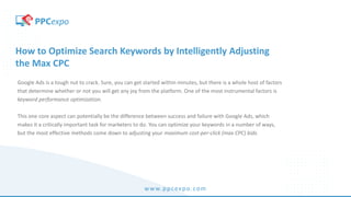 What is max Cost-Per-Click (CPC) | PPT