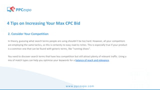 What is max Cost-Per-Click (CPC) | PPT