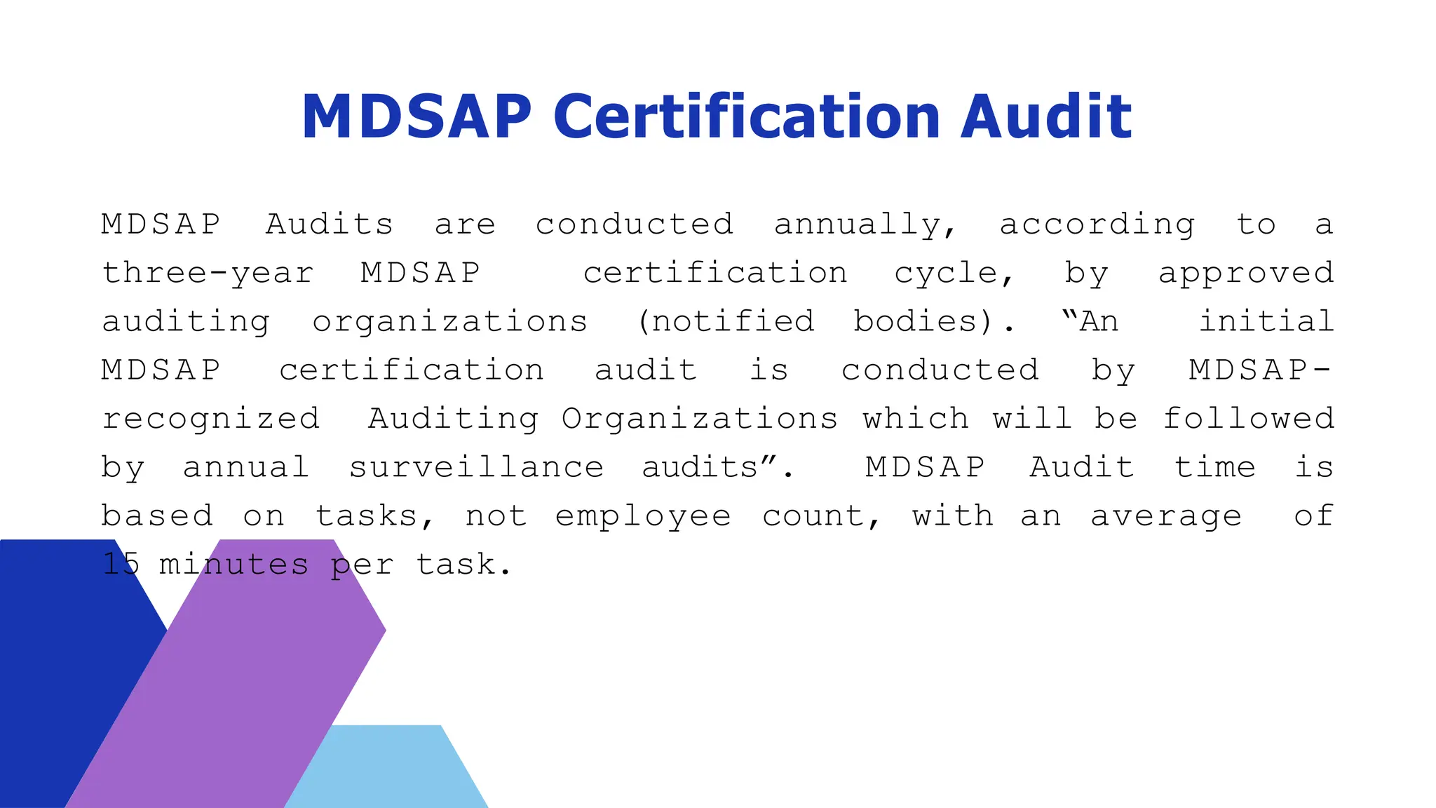 What is MDSAP? | PPTX