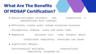 What is MDSAP? | PPTX