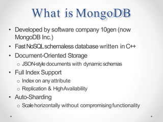 What is Mean Stack Development ? | PPTX
