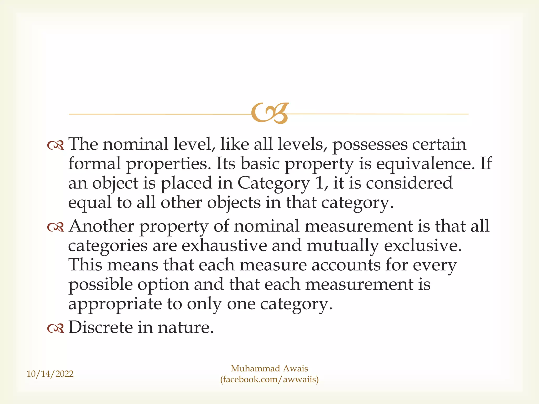 What is Measurement and Its Levels - Mass Media Research.pptx