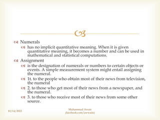 What is Measurement and Its Levels - Mass Media Research.pptx