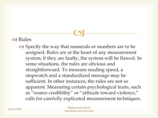 What is Measurement and Its Levels - Mass Media Research.pptx
