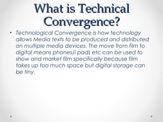 Media convergence | PPT