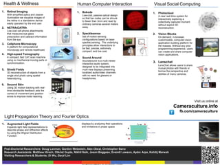 What is Media in MIT Media Lab, Why 'Camera Culture' | PPTX