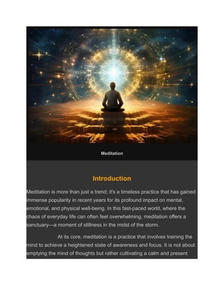 What is Meditation and How to Start.pdf