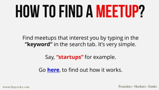 What is Meetup? | PPT