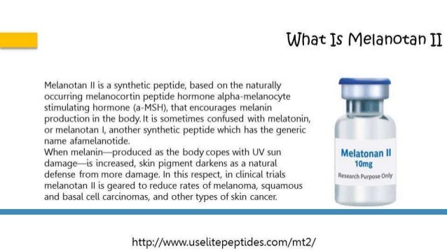 What Is Melanotan Ii