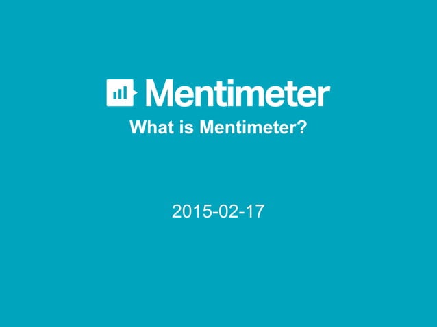 What is mentimeter | PDF