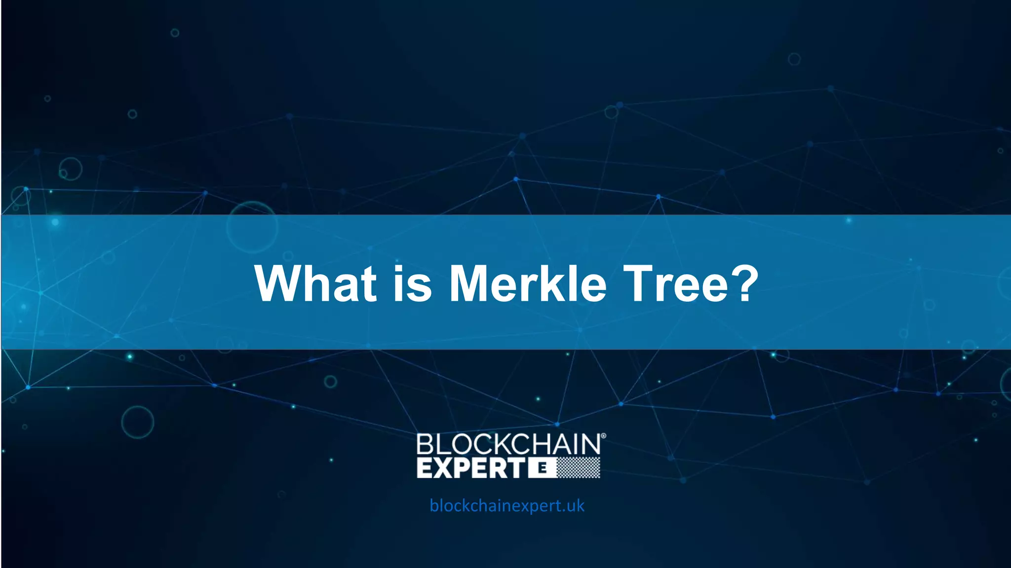 What is merkle tree | PPTX