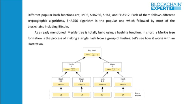What is merkle tree | PPTX | Programming Languages | Computing