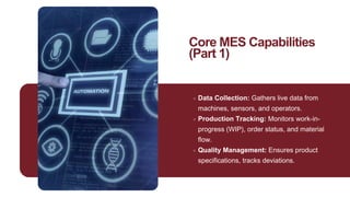 Introduction to Manufacturing Execution Systems | PDF