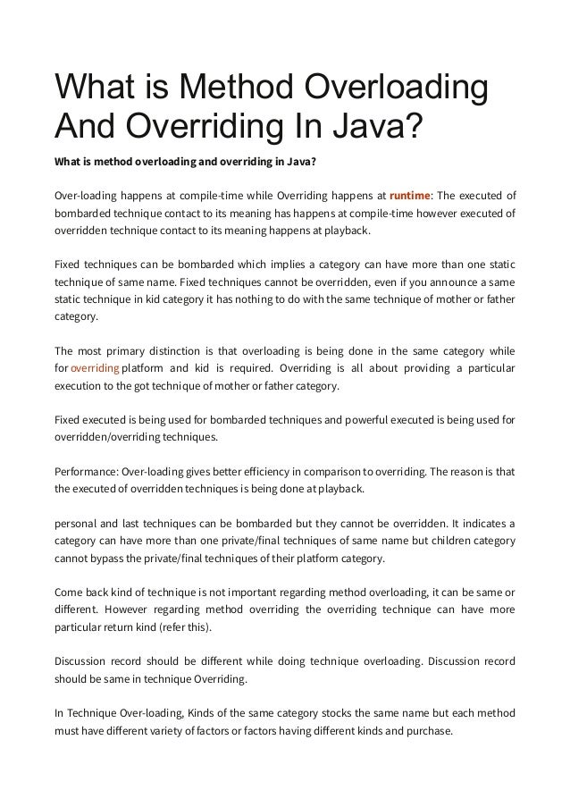 What is method_overloading_and_overriding_in_java_