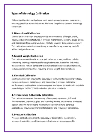 What is Metrology Calibration Importance, Principles, and Types.pdf