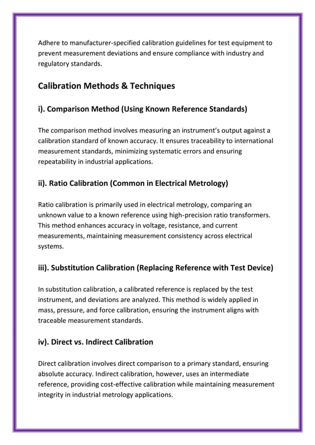 What is Metrology Calibration Importance, Principles, and Types.pdf
