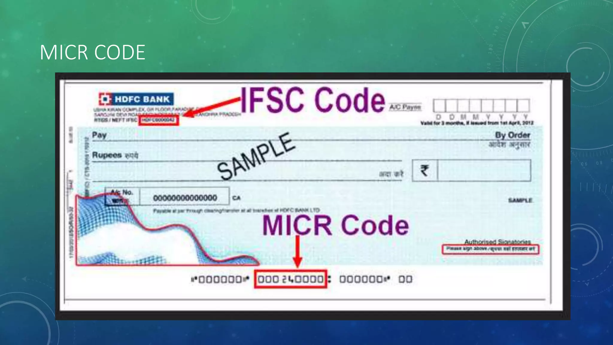 What is micr code? | PPTX