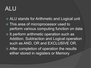 What is microprocessor | PPTX