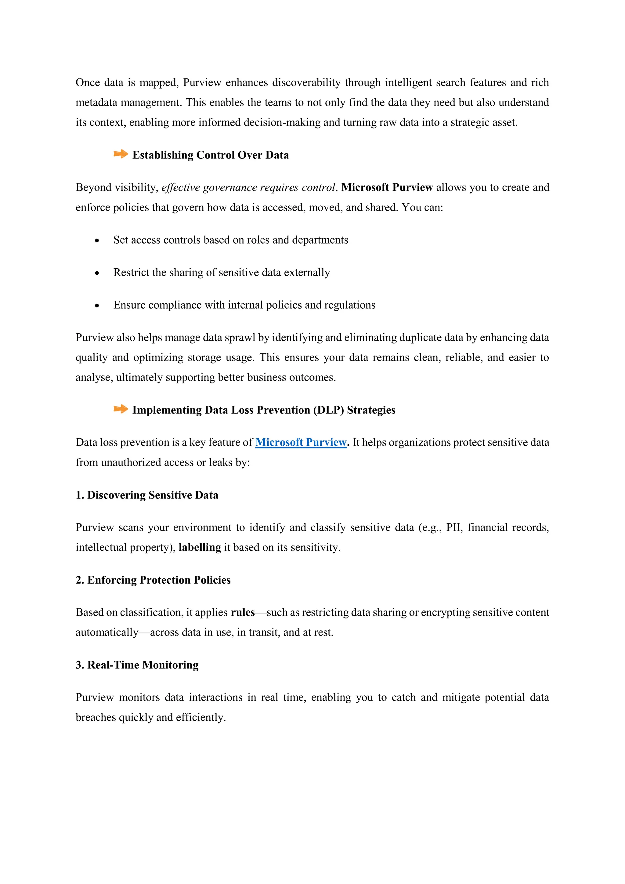 What Is Microsoft Purviews? benefits and Feture | PDF