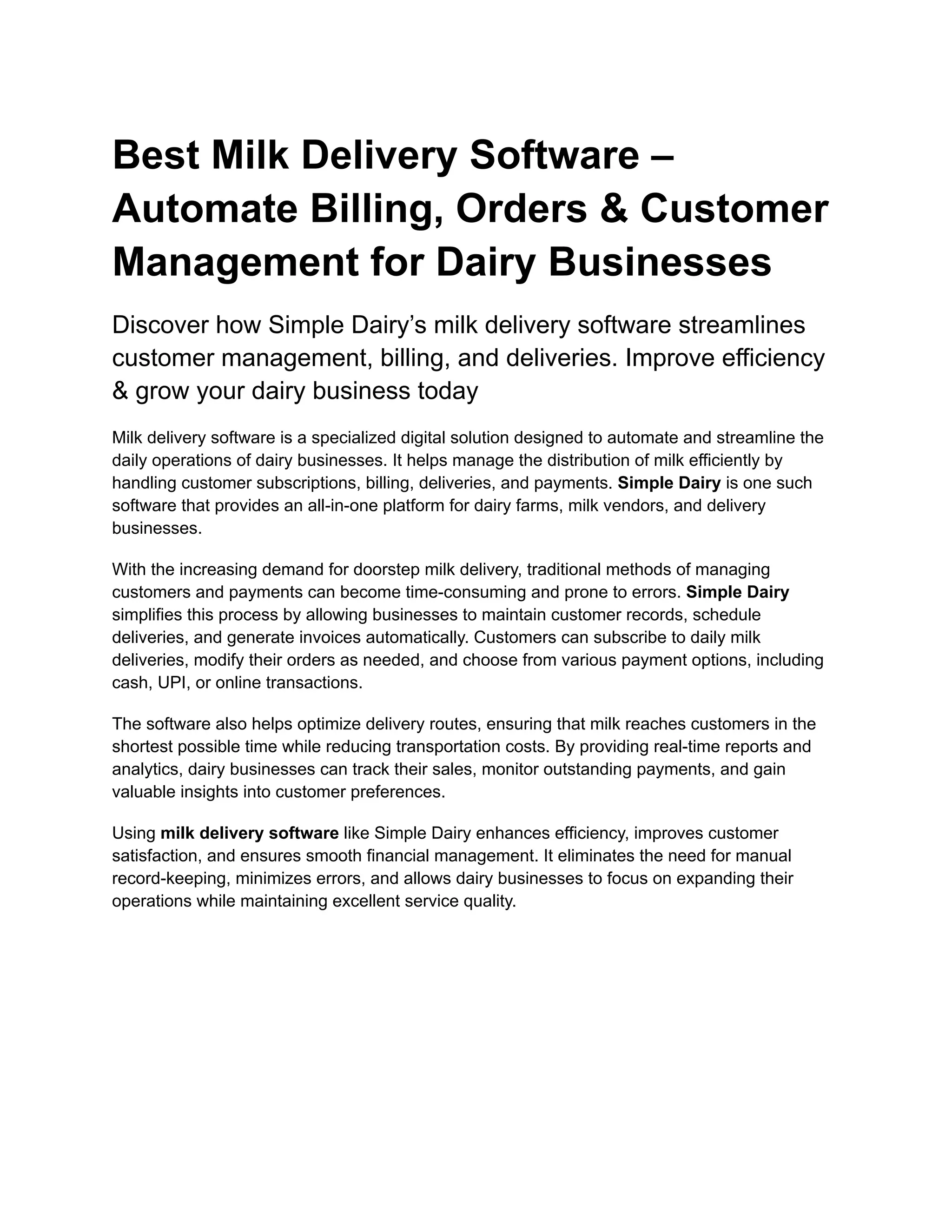 What is milk delivery software with simple dairy.pdf