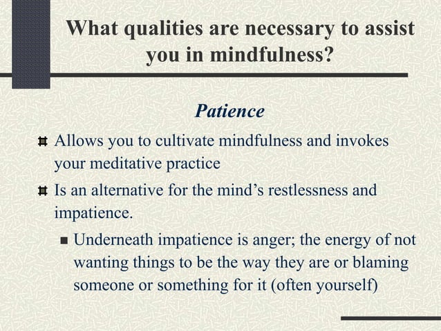 What is Mindfulness .ppt