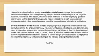 What is Miniature Model | PDF
