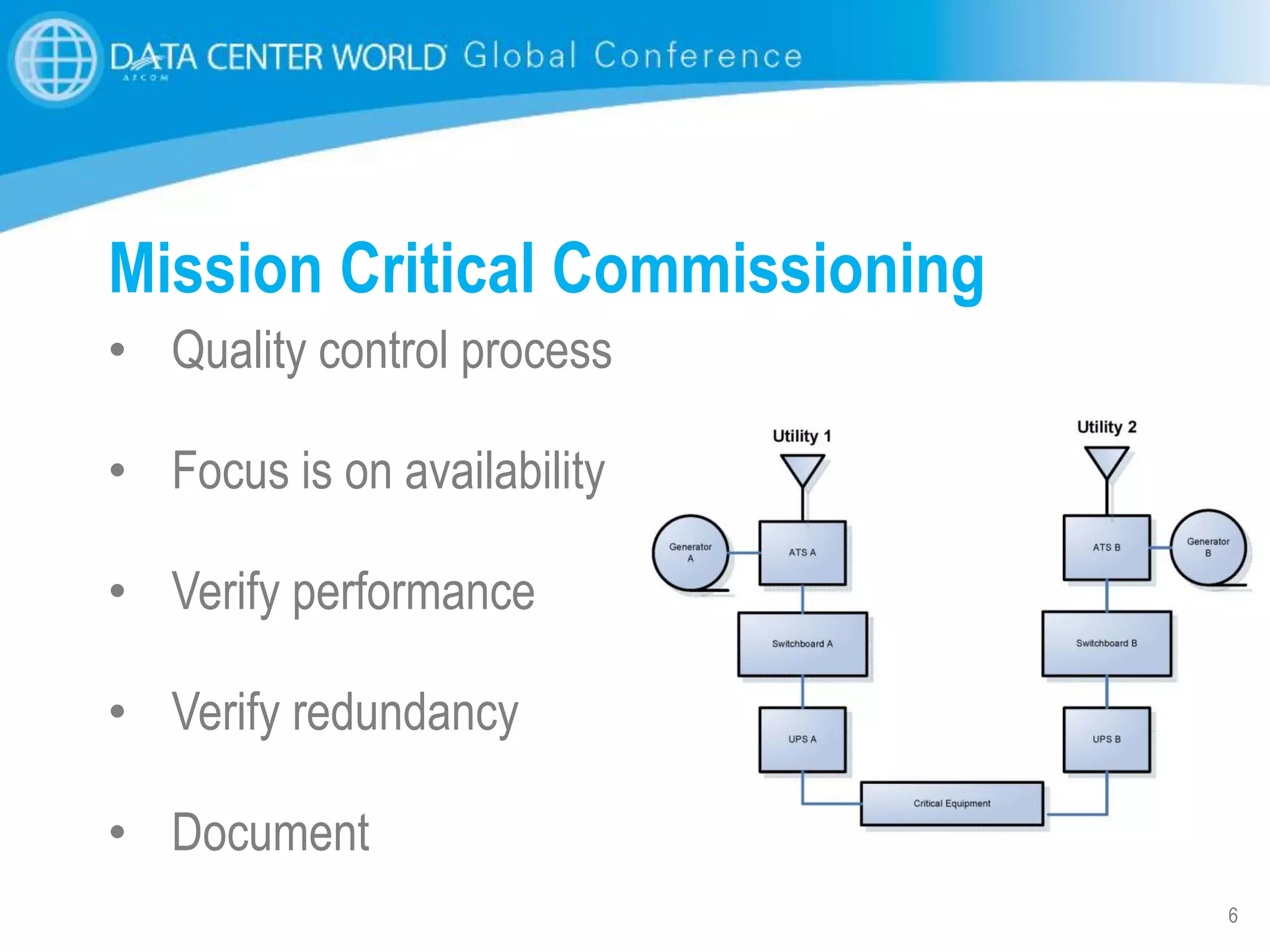 What is mission critical commissioning and why is it critical | PDF ...