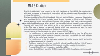 What is MLA Citation? And Difference Between MLA 7, MLA 8 and MLA 9 ...