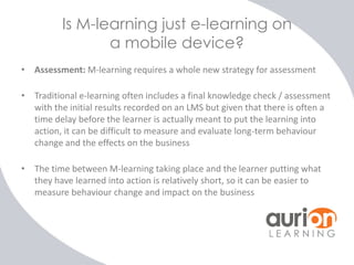 What is Mlearning? | PPTX