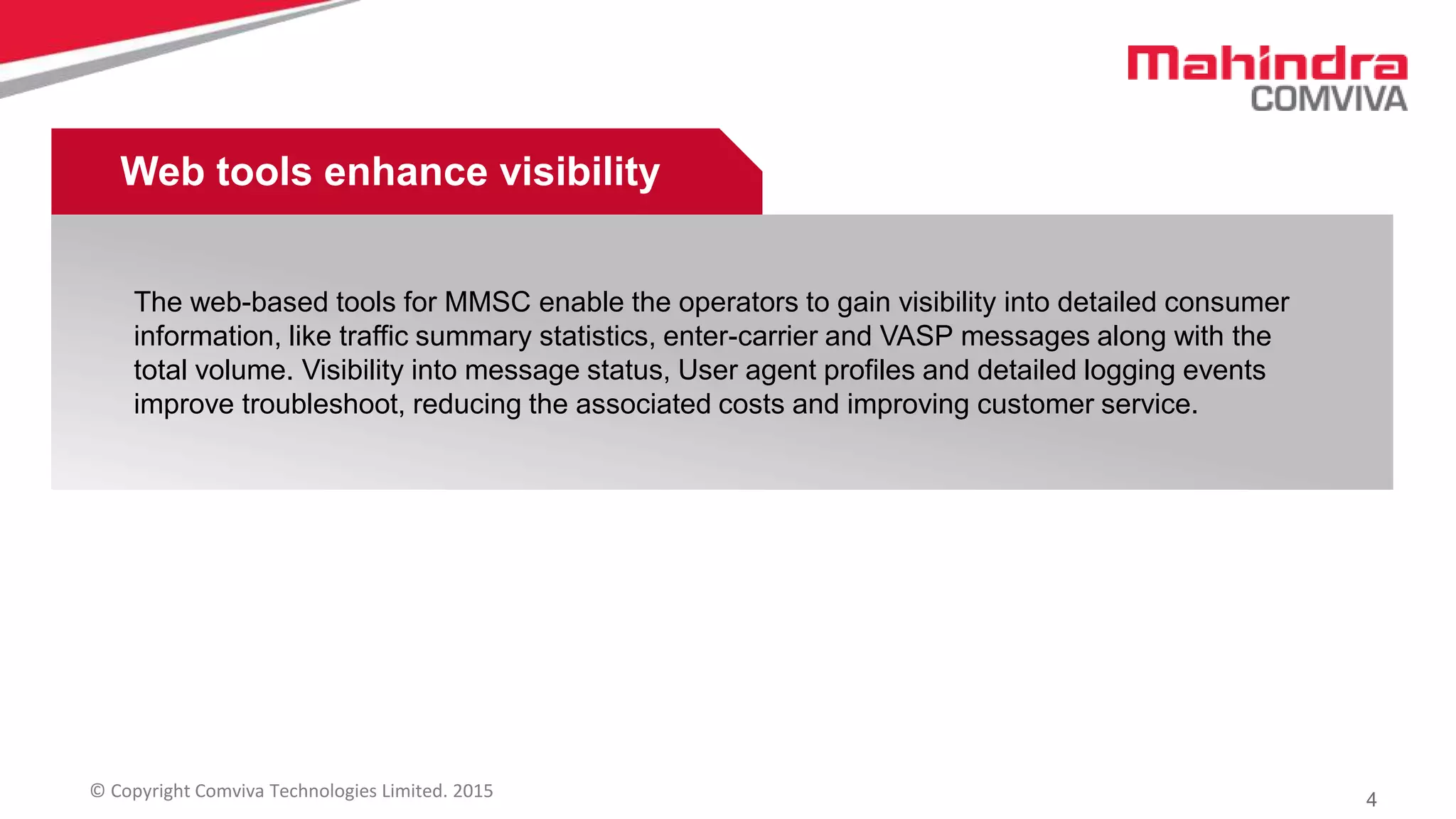What is MMSC platform | PPTX