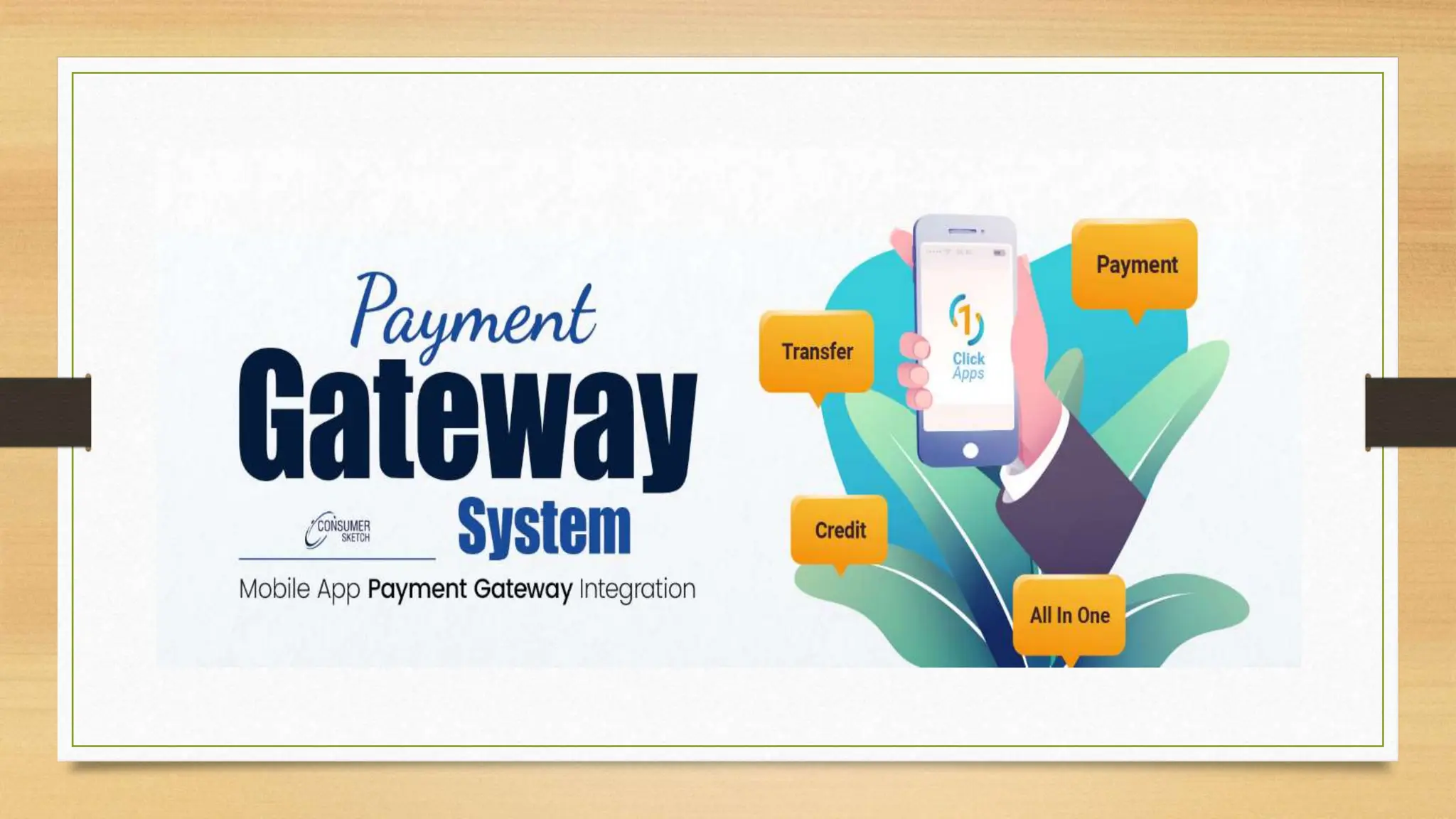What Is Mobile App Payment Gateway Integration Consumer Sketchpptx