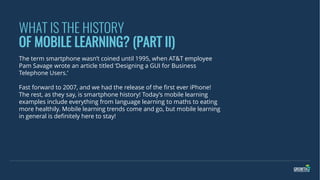 What is Mobile Learning? | PPT