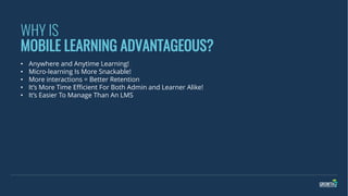 What is Mobile Learning? | PPT