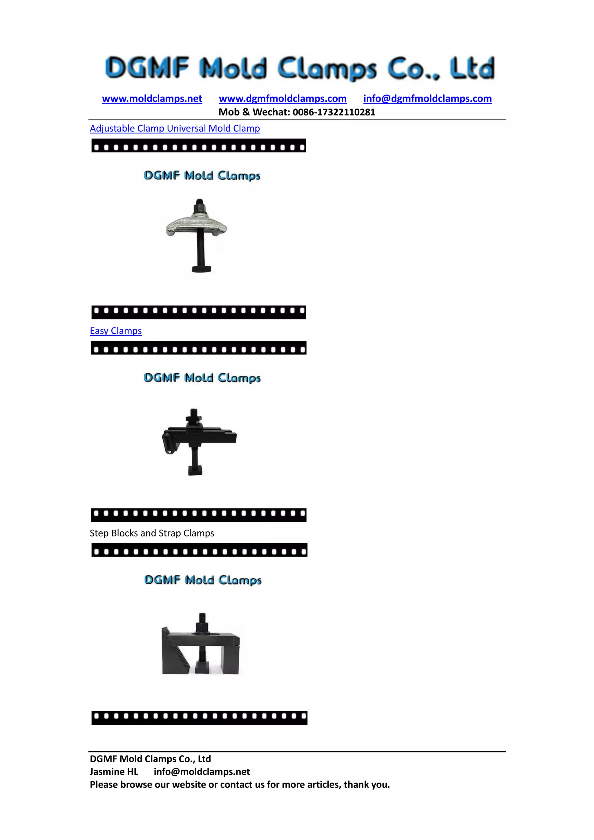 What is mold clamp? | PDF