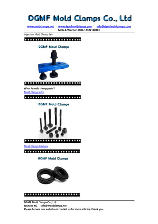 What is mold clamp? | PDF