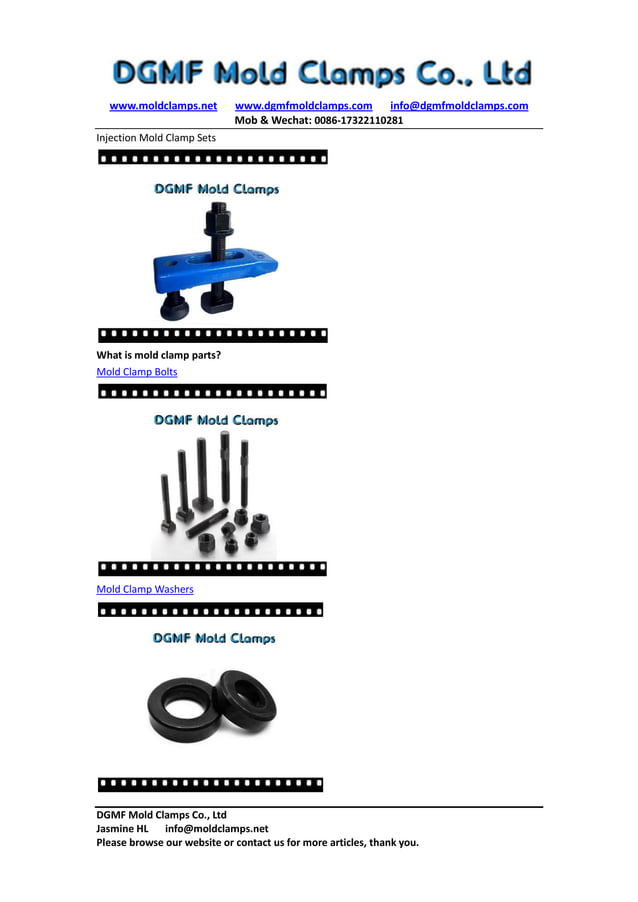 What is mold clamp? | PDF