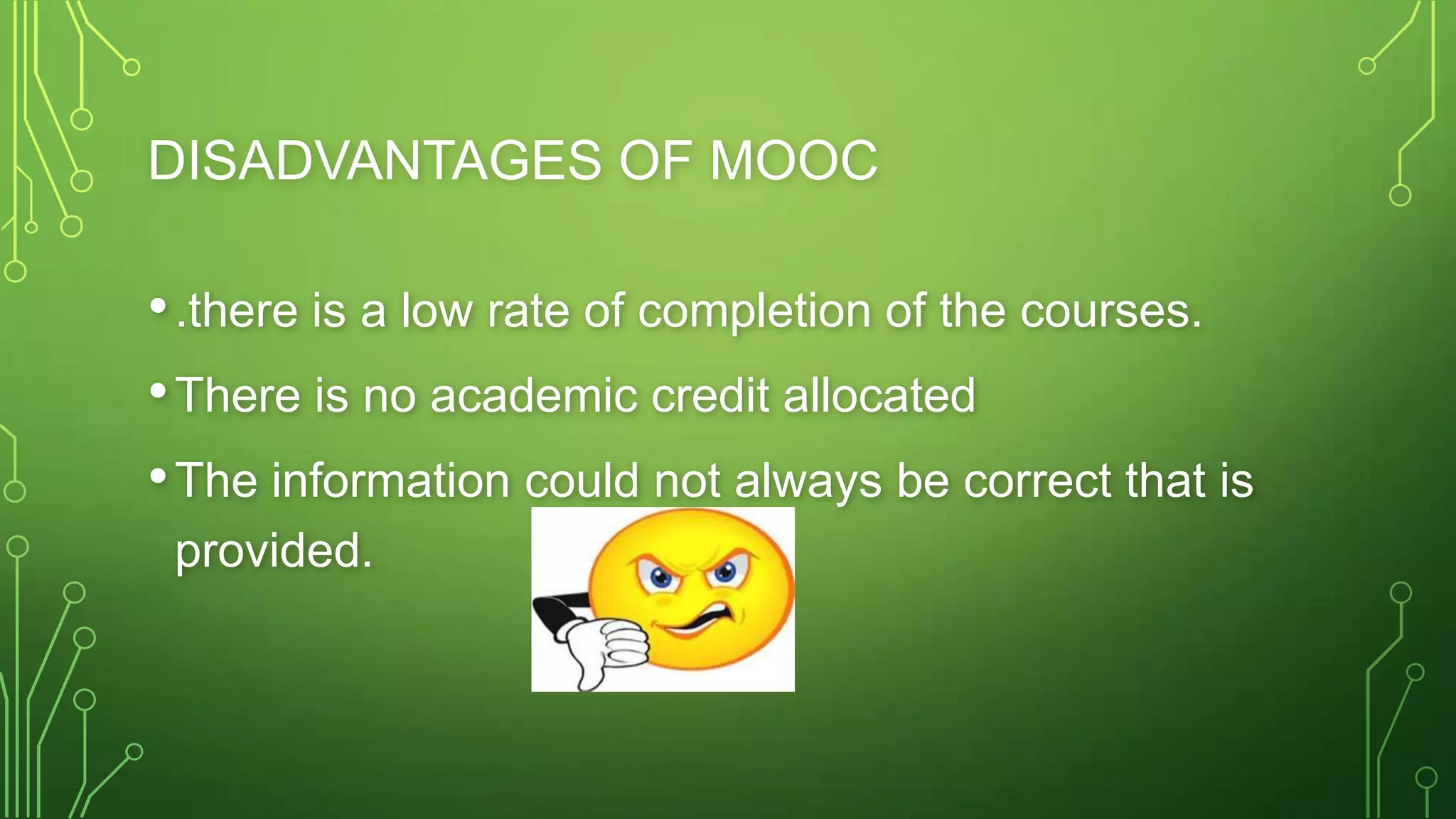 What is mooc (1) | PPTX | Internet | Computing