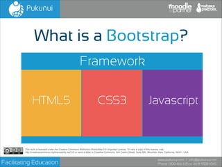 What is moodle bootstrap | PPT