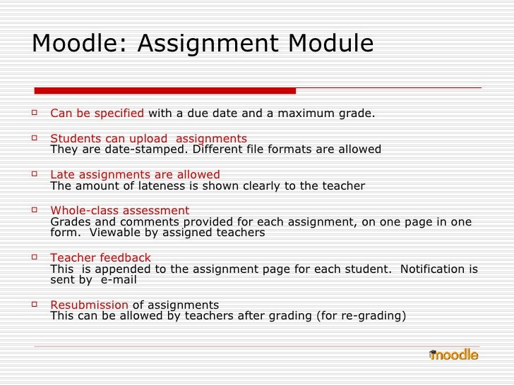 Moodle Features