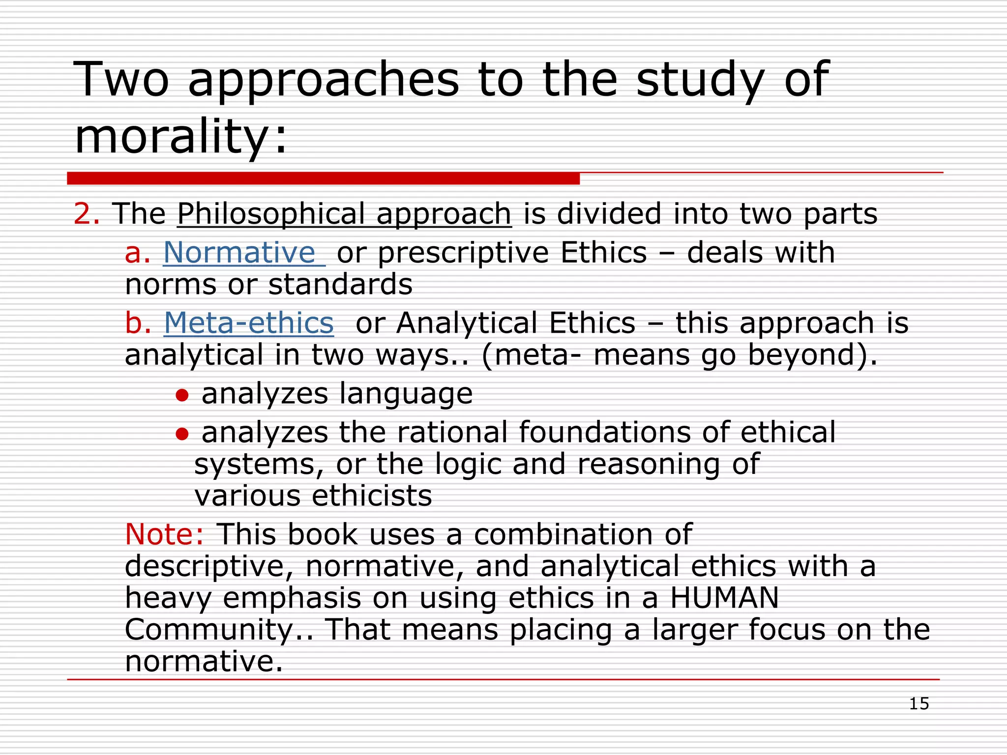 What Is Morality | PPTX