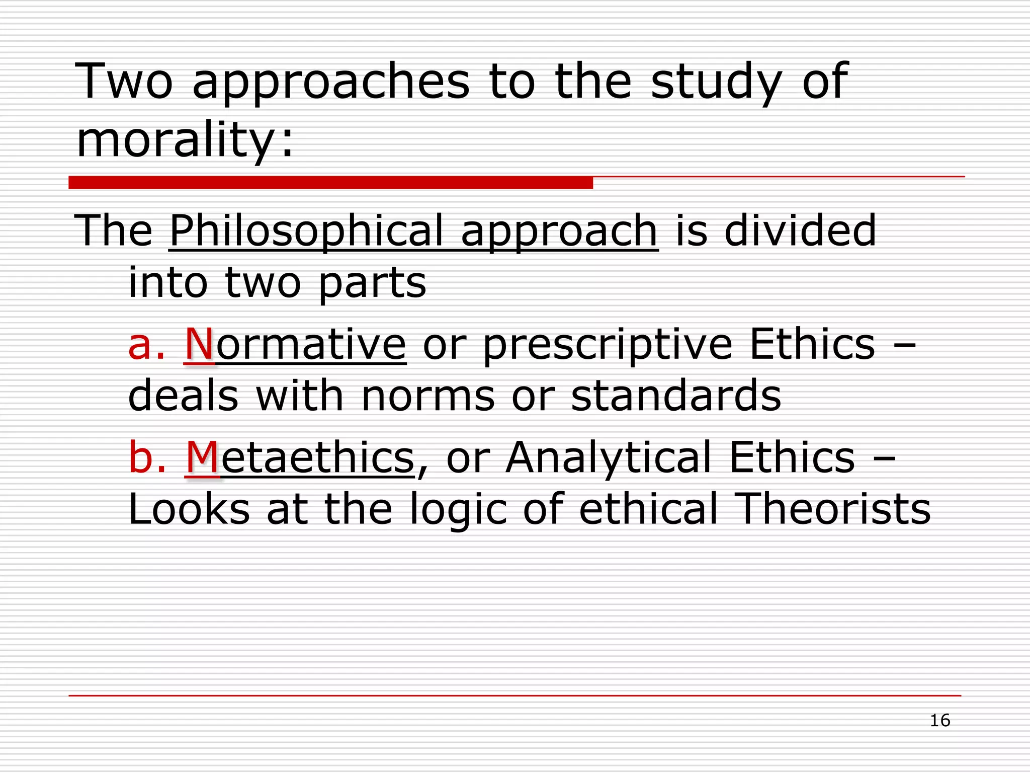 What Is Morality | PPTX