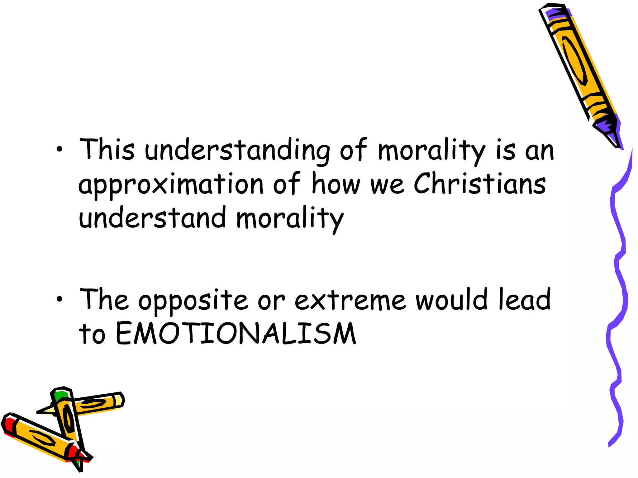 What is morality | PPT