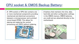 What is a motherboard? | PPTX