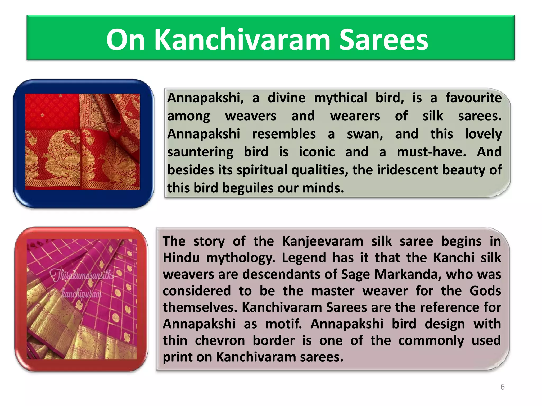 Presentation on Motif (Annapakshi) | PDF